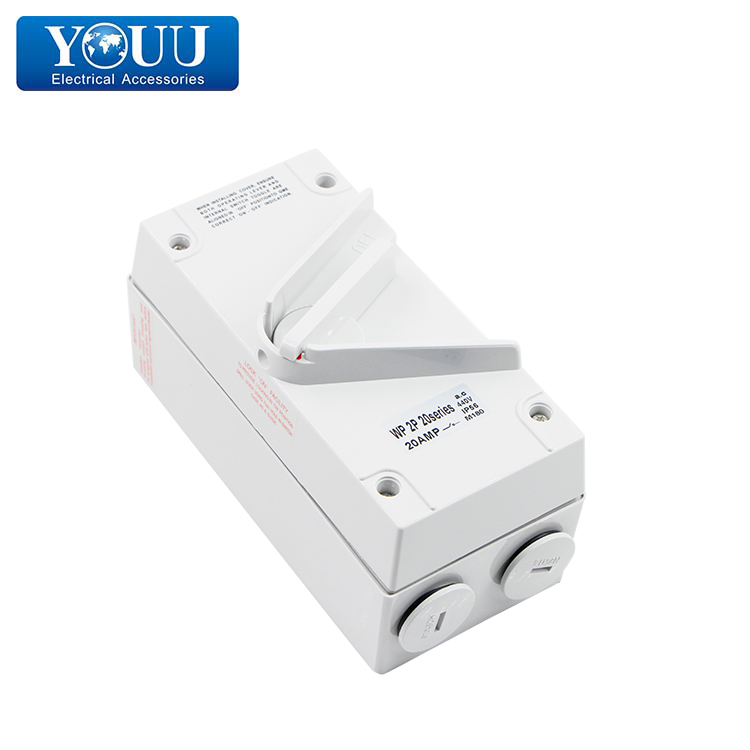 Isolator Switch 3P 35A IP56 UKF3-35YOUU ELECTRIC